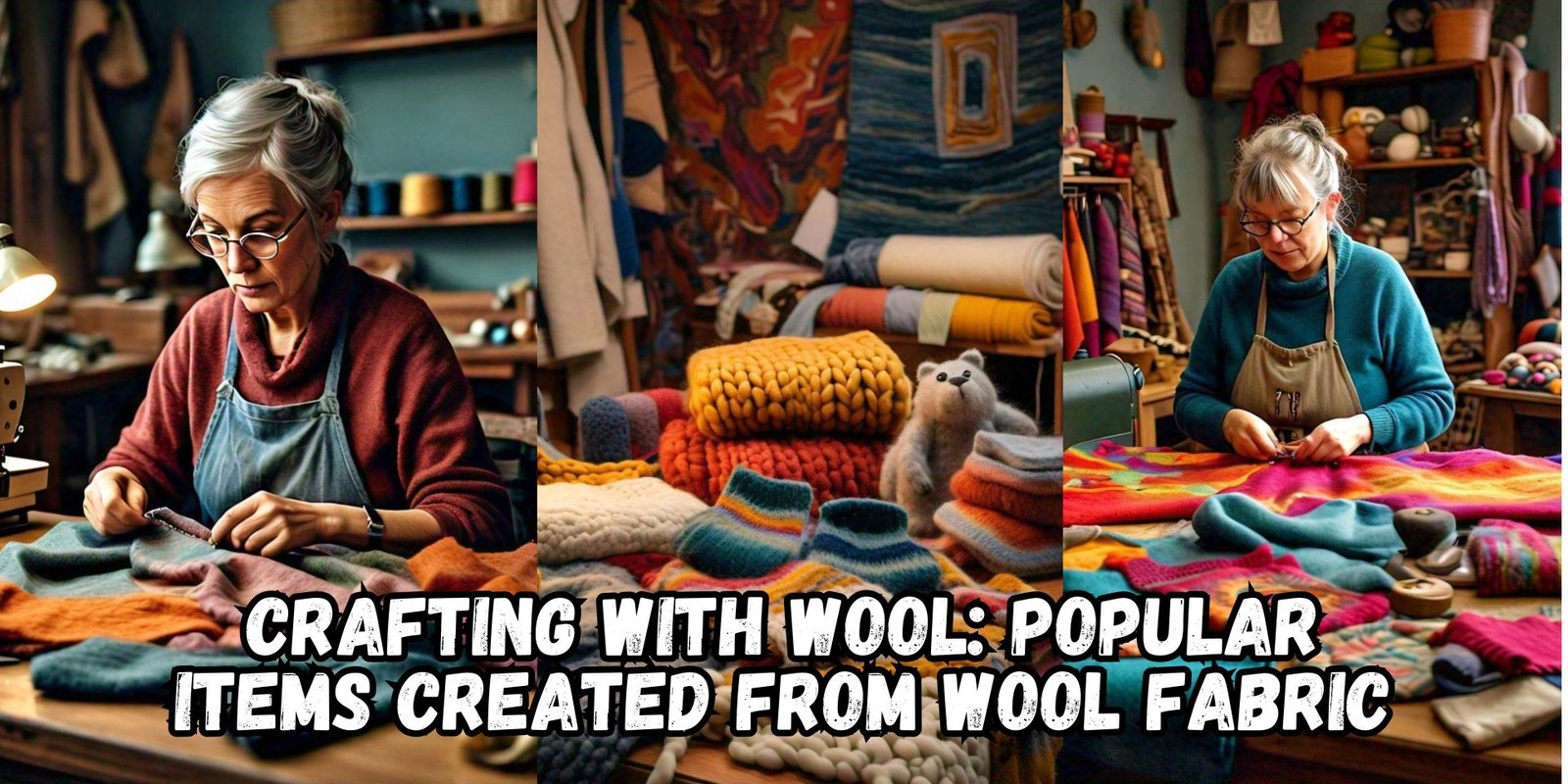 Popular Items Created From Wool Fabric